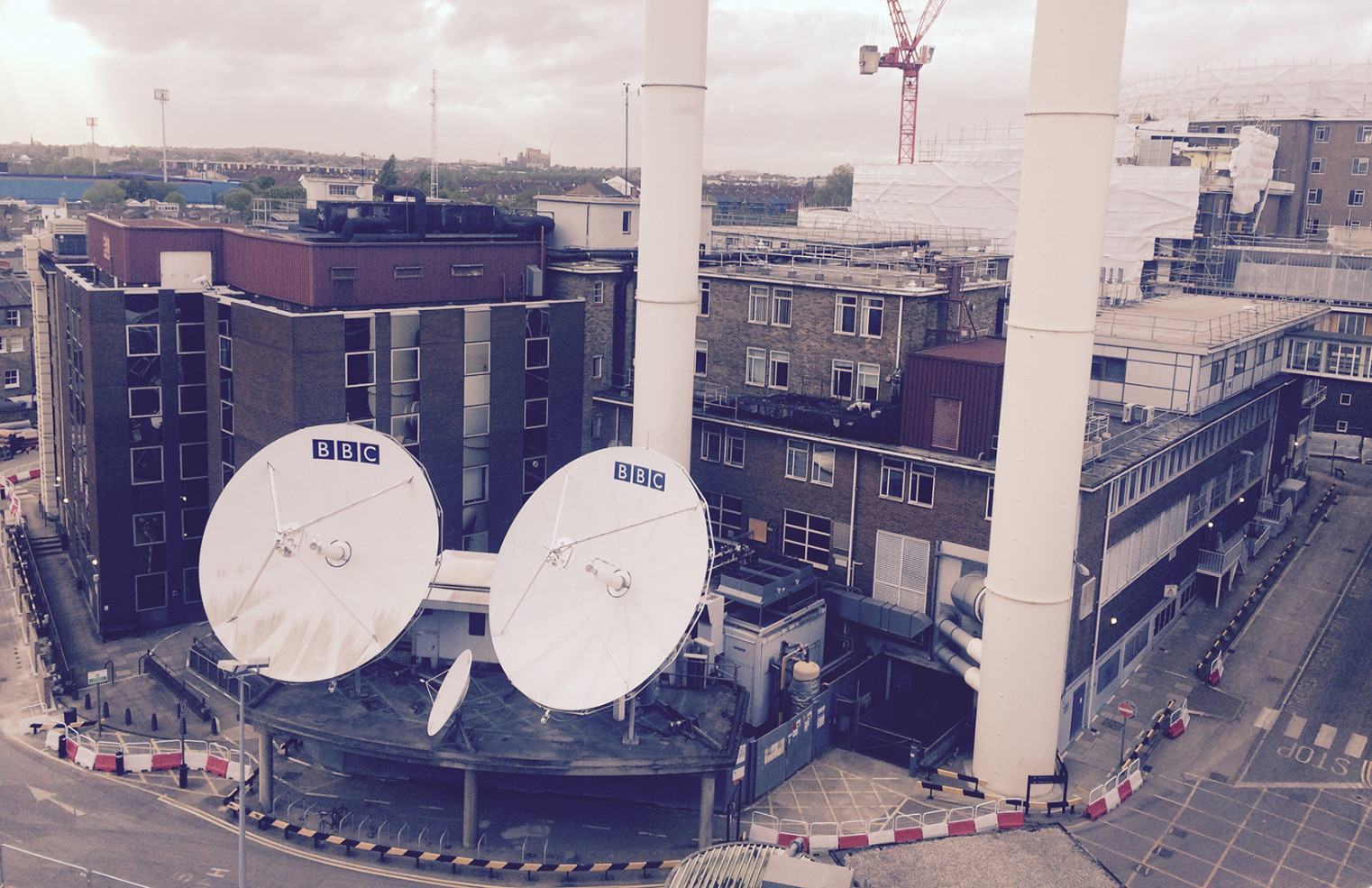 BBC Television Centre immortalised by The Listener's Project