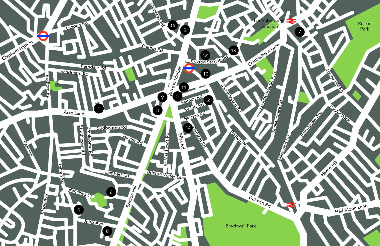 15 of Brixton's anchors and innovators