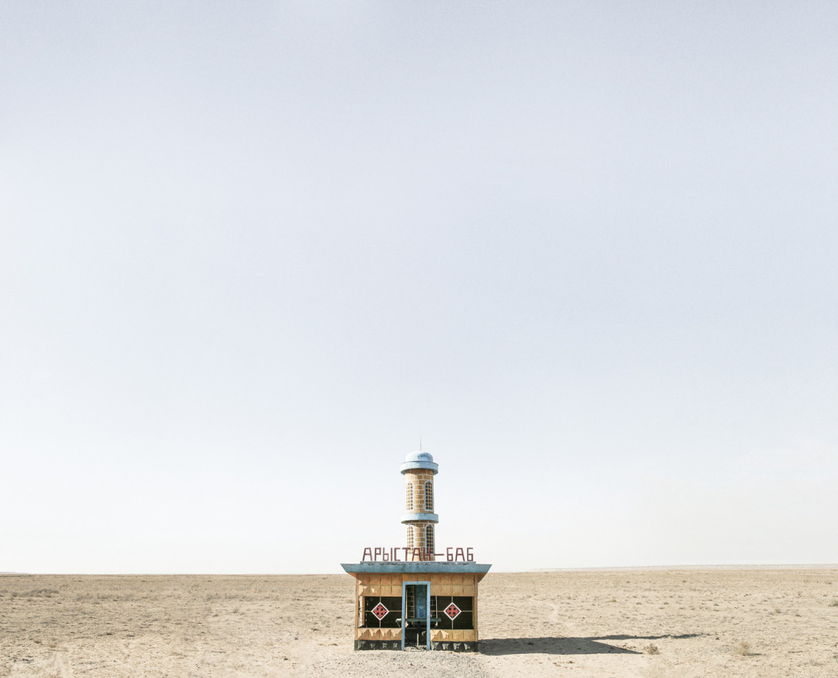 Christopher Herwig photographs space-age Soviet bus stops