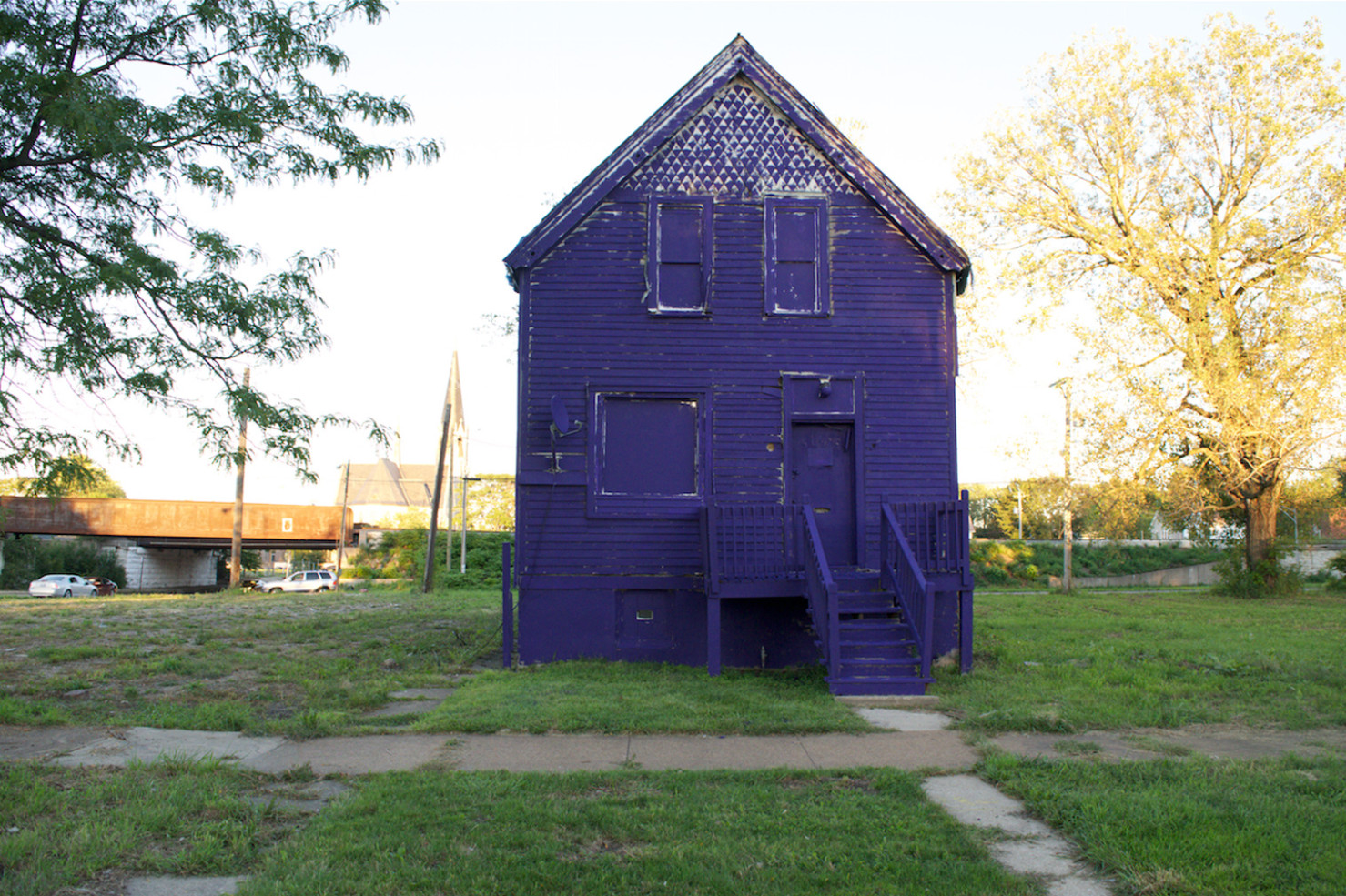 Artist Amanda Williams applies her ‘Color(ed) Theory’ to houses on the ...