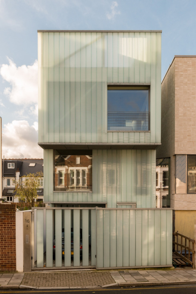 Carl Turner’s ‘ice cube’ house in Brixton goes on sale