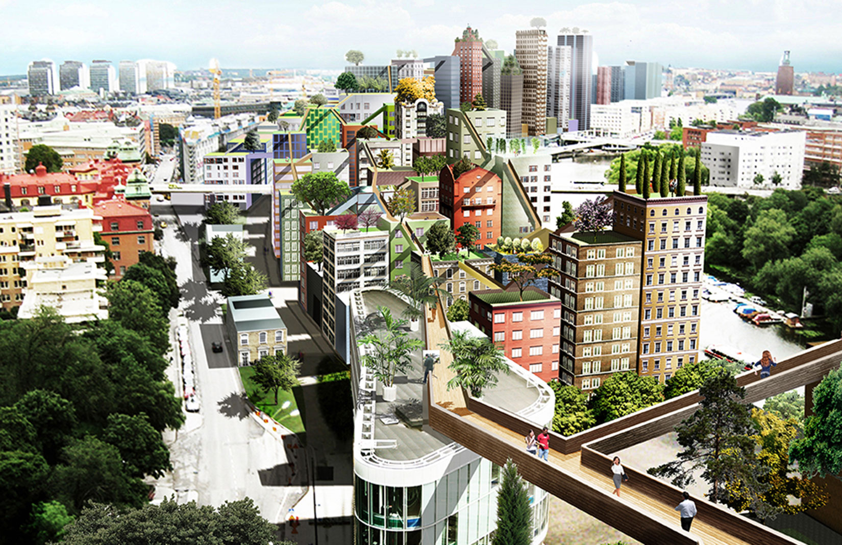 Skywalks could be coming to Stockholm - The Spaces