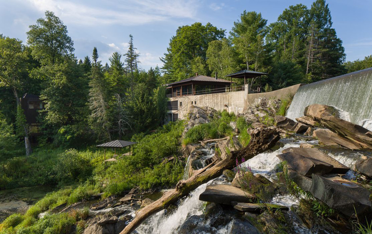 Property of the week: a house built above a waterfall in New York - The ...