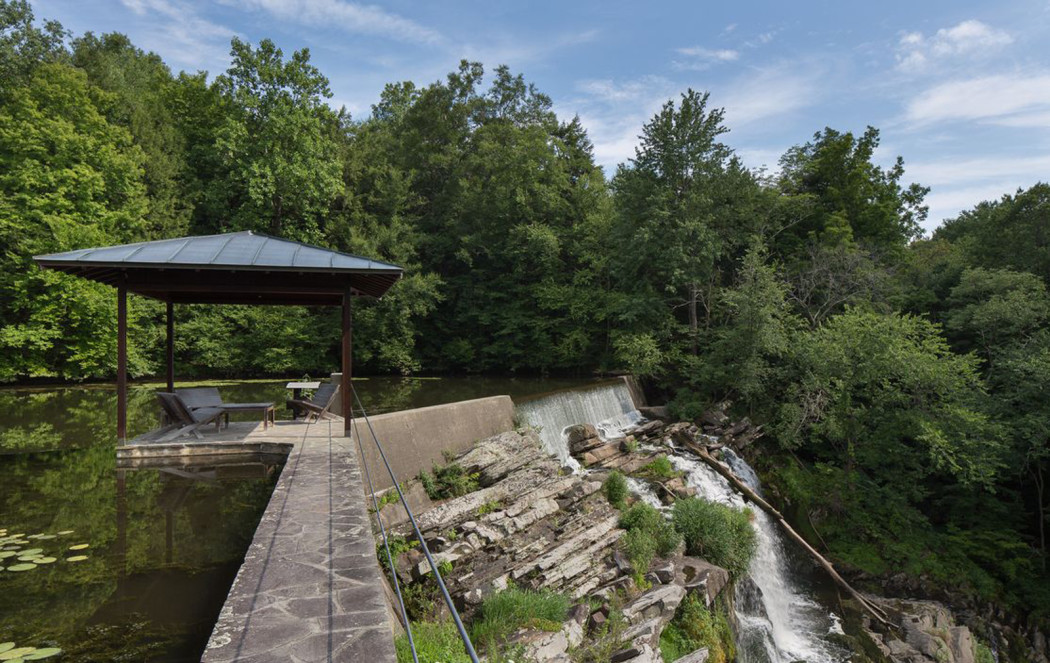 Property of the week: a house built above a waterfall in New York - The ...