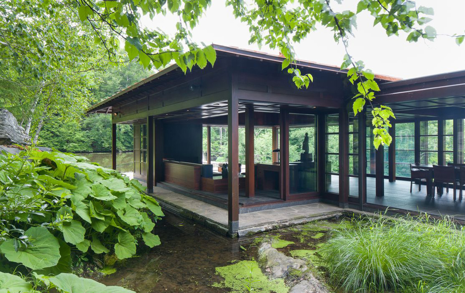 Property of the week: a house built above a waterfall in New York - The ...