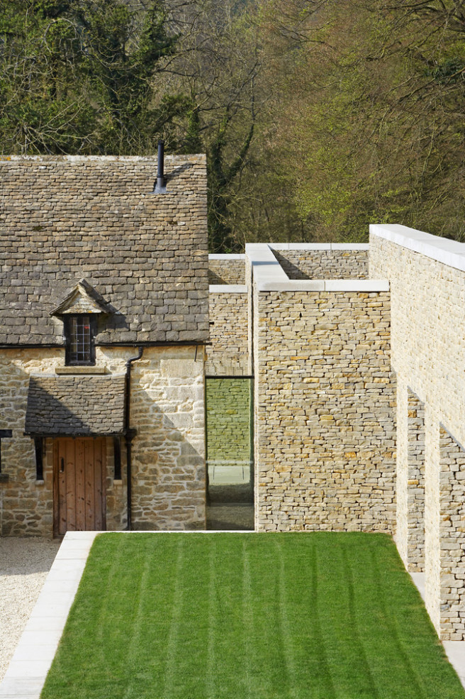 Architect Richard Found carves his home into the Cotswold landscape