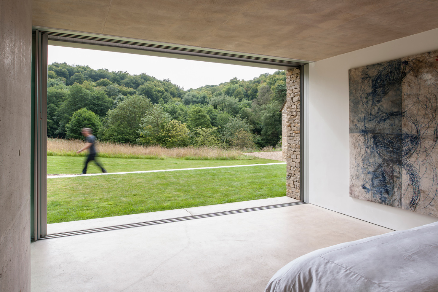 Architect Richard Found carves his home into the Cotswold landscape