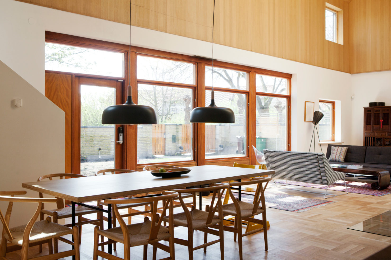 Property of the week: a timber-clad home with soaring ceilings in Sweden