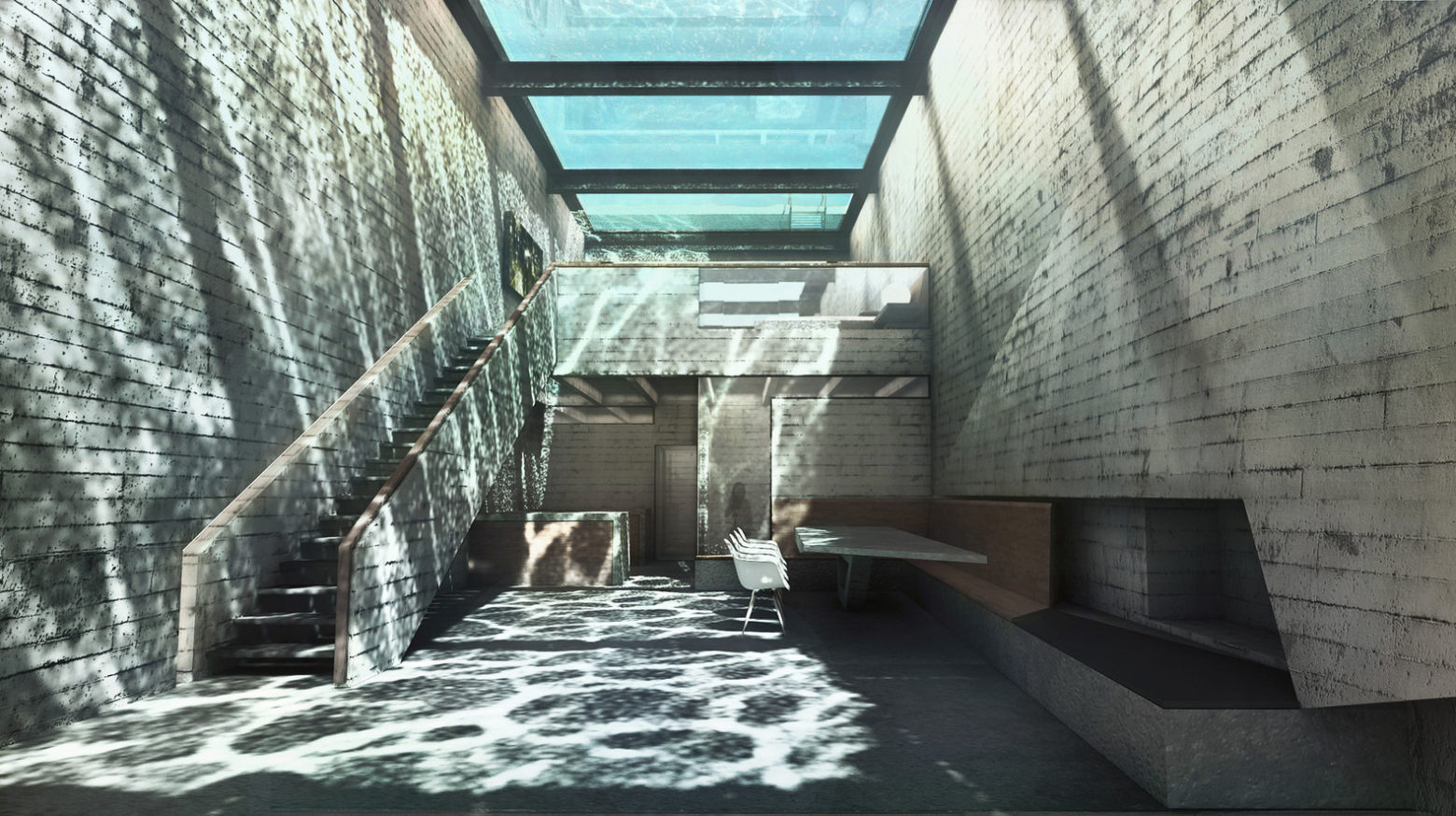 The house inside a cliff will be built thanks to the internet