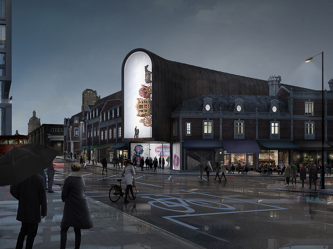 See what the new Museum of London at Smithfield market might look like