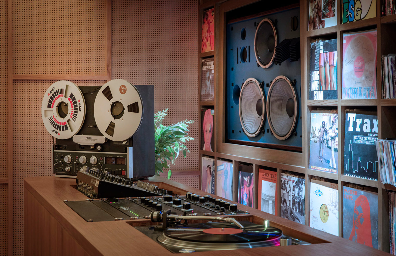 Music Room vinyl library opens in Sou Fujimoto-designed Potato Head ...