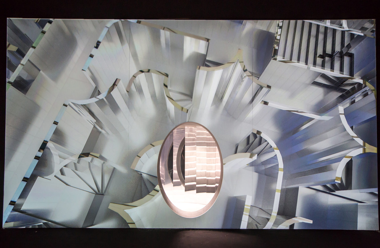 Set designer Es Devlin builds a mirror maze to evoke memory in London's ...