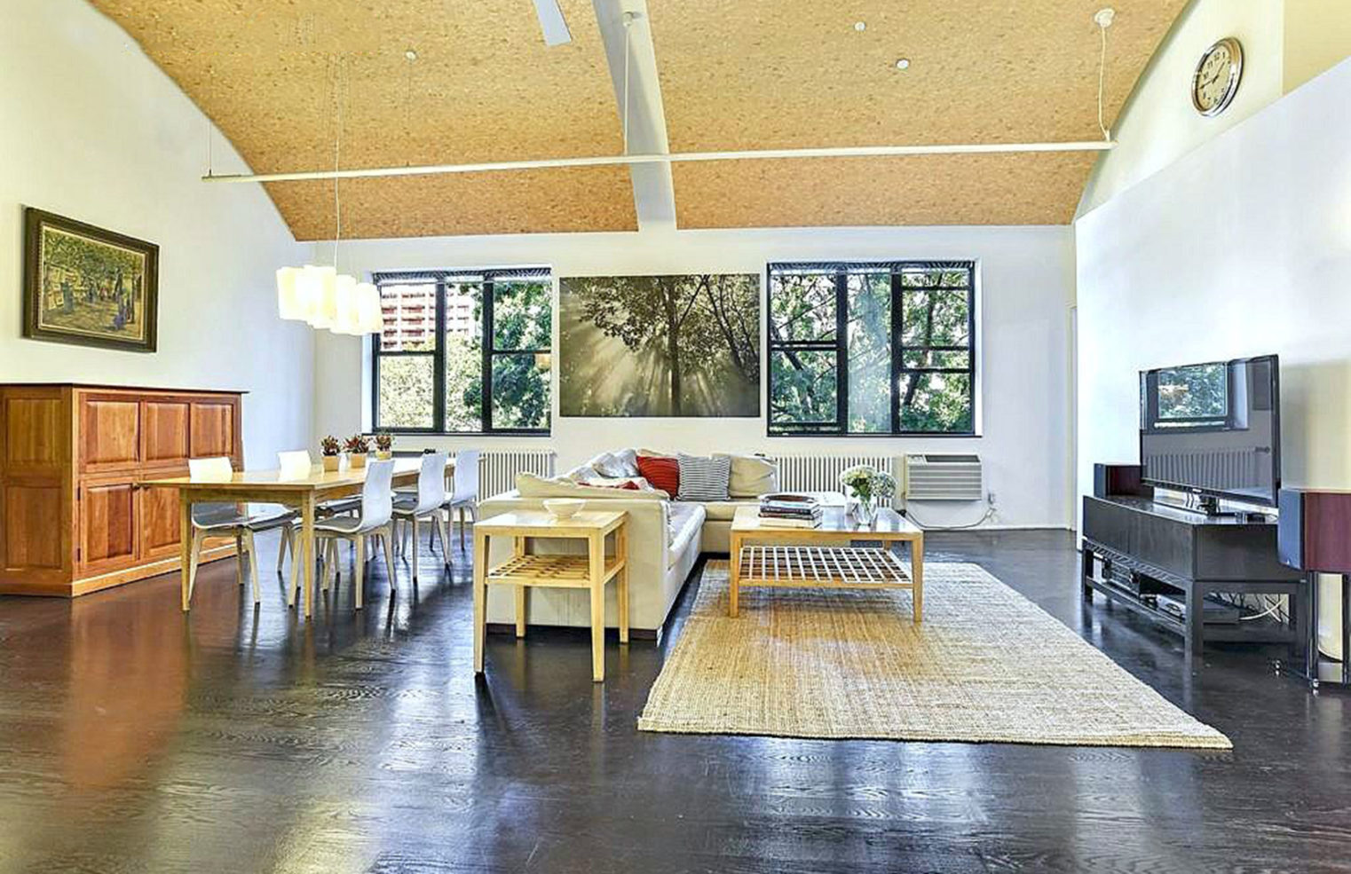 Brooklyn apartment with a 14ft-tall library hits the market for $1.7m