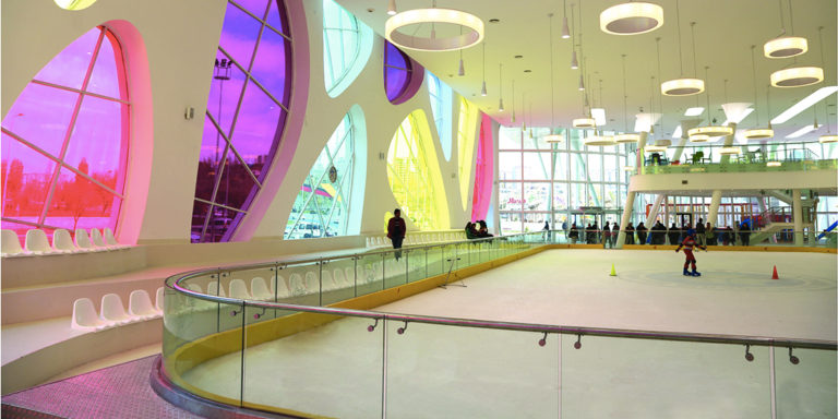 12 of the world’s most beautiful ice-skating rinks