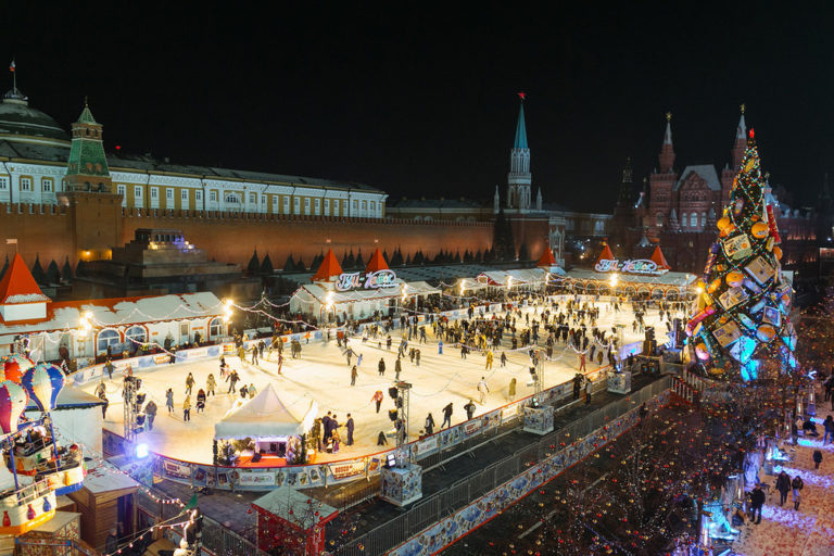 12 of the world’s most beautiful ice-skating rinks