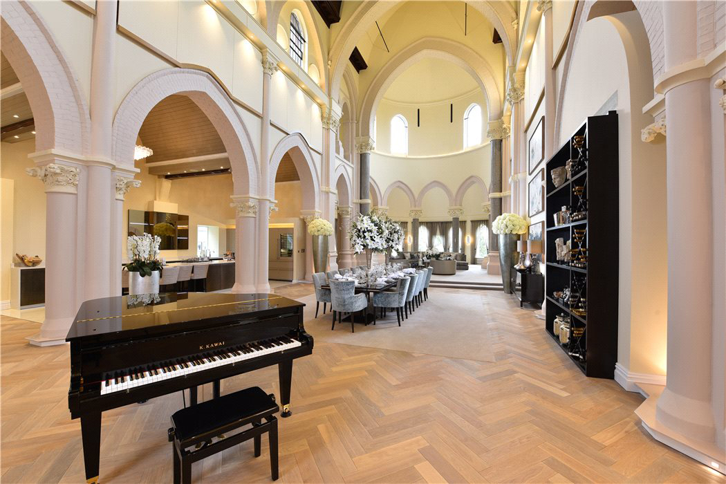 Converted church with 45-ft-high ceilings ceilings hits the market in ...