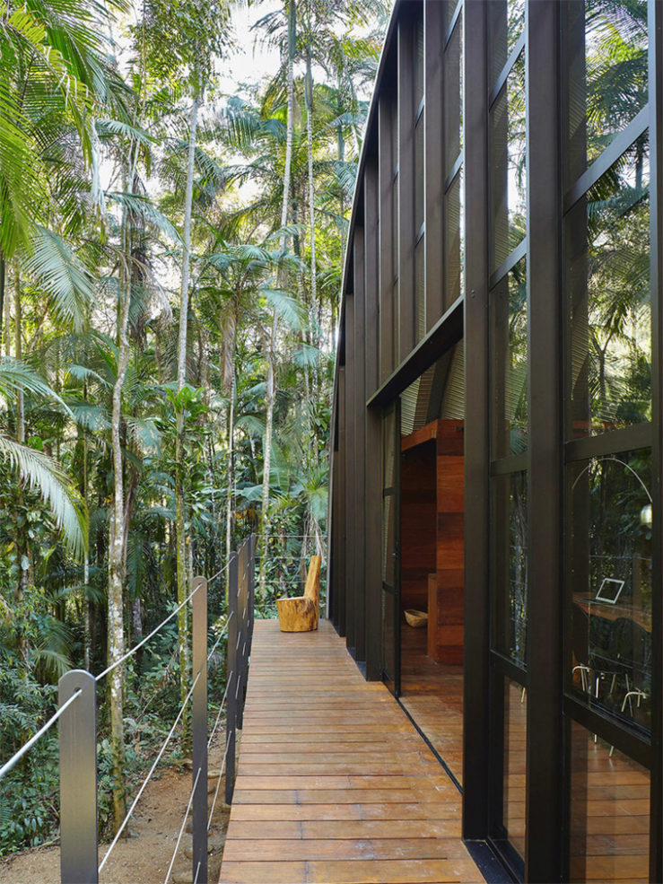 Holiday home of the week: a forest hideaway in Brazil