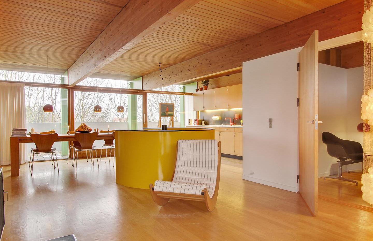Midcentury Danish home by architect Jesper Lund goes on sale