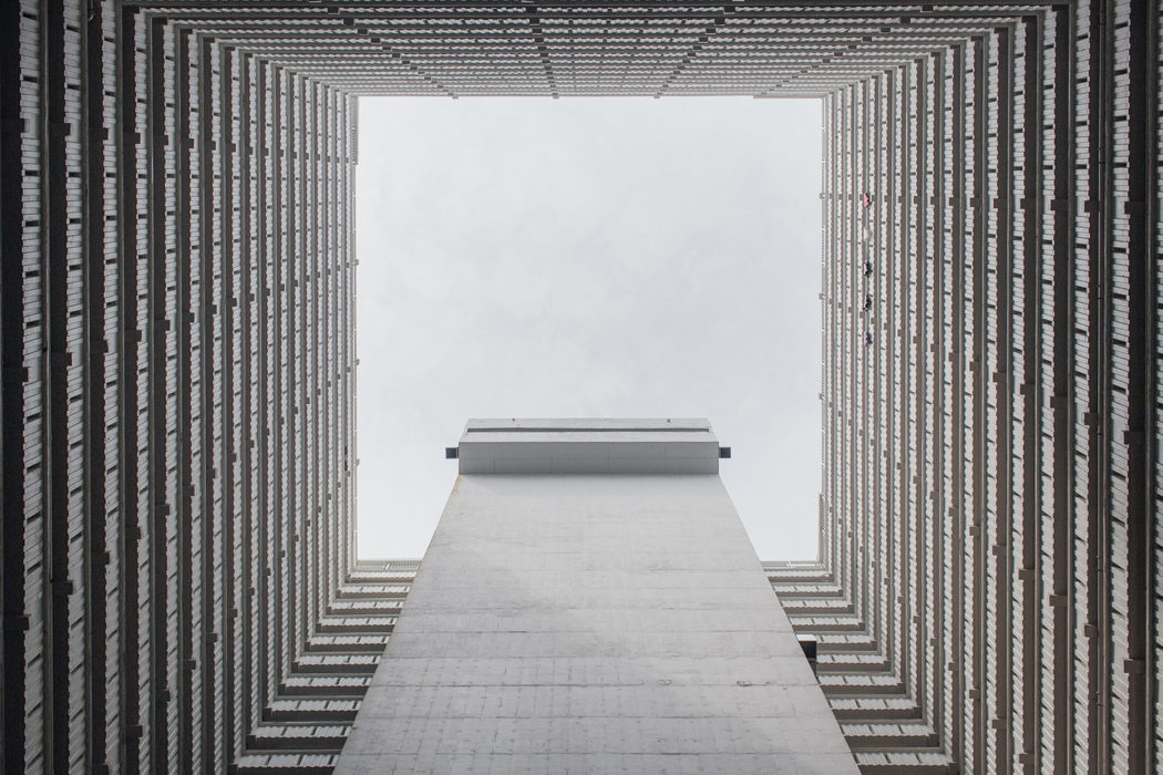 A pastel portrait of Hong Kong's architecture