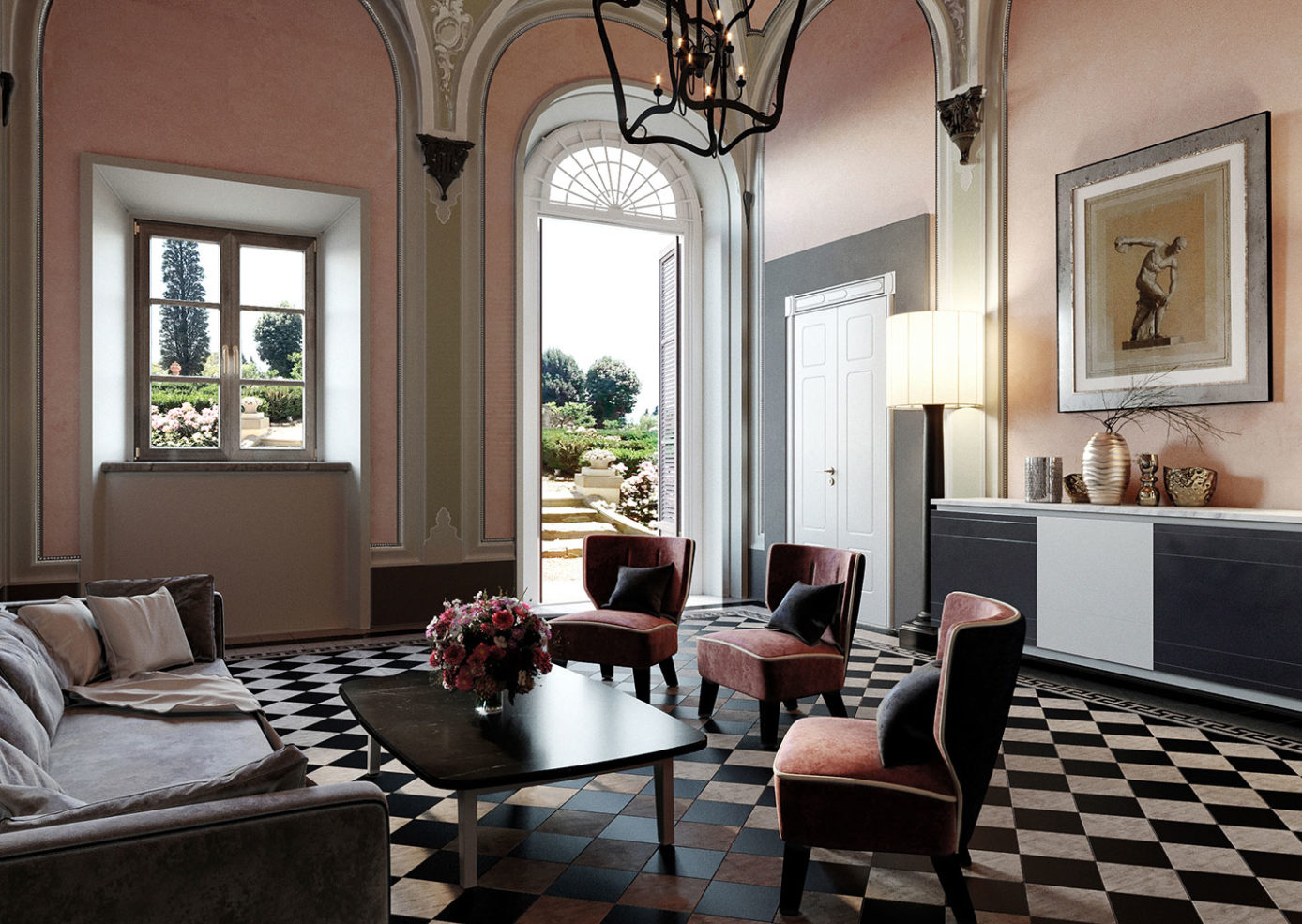 Tuscany’s storied Villa Capponi is transformed into apartments