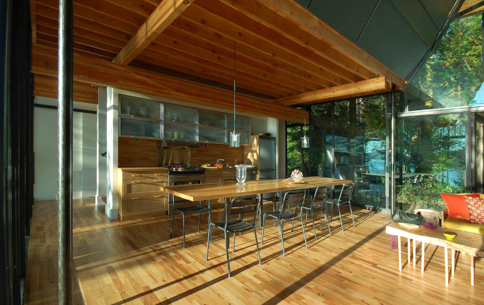 Holiday home of the week: a glass cabin in Washington State