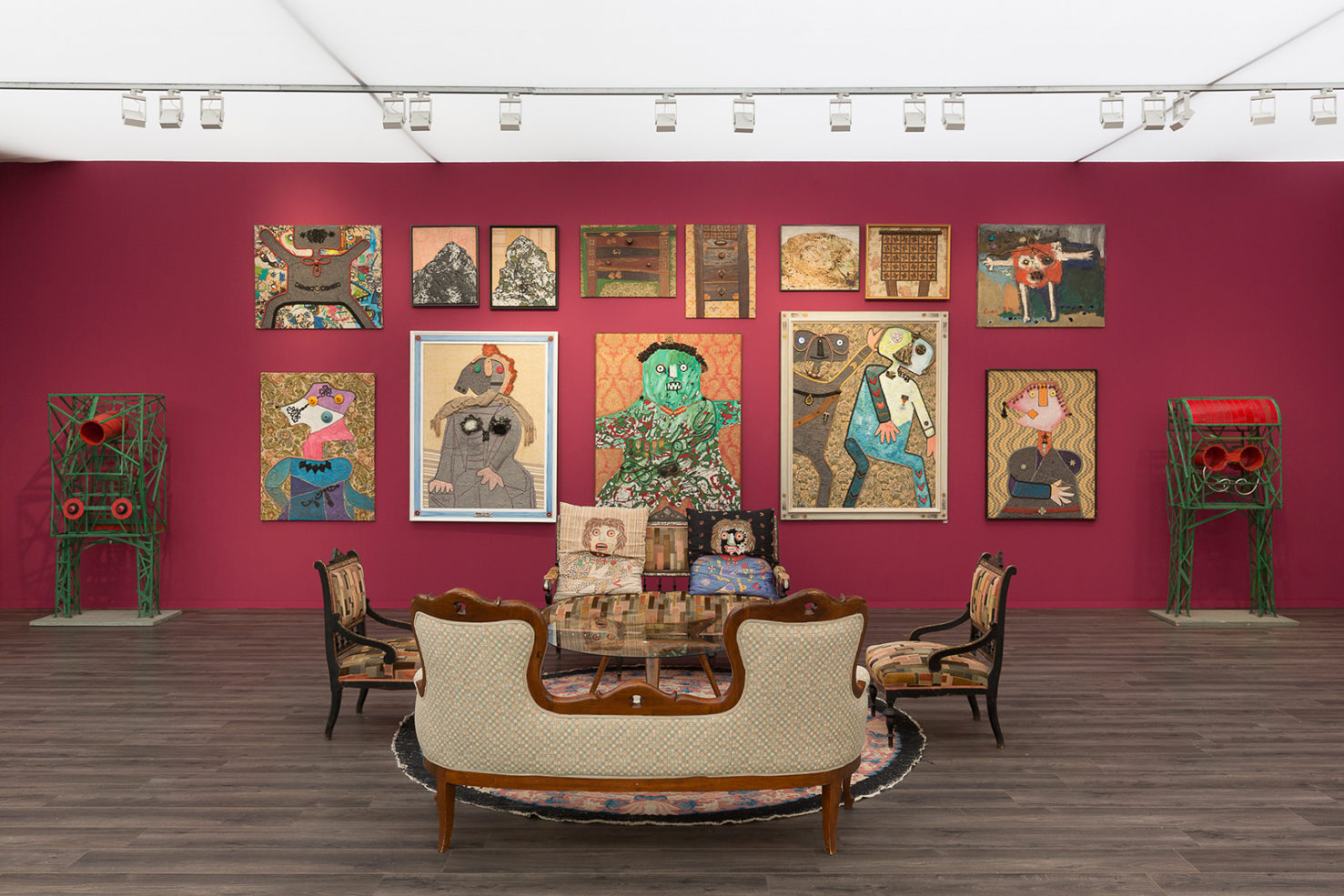 Artist Enrico Baj’s home is recreated at Frieze Masters