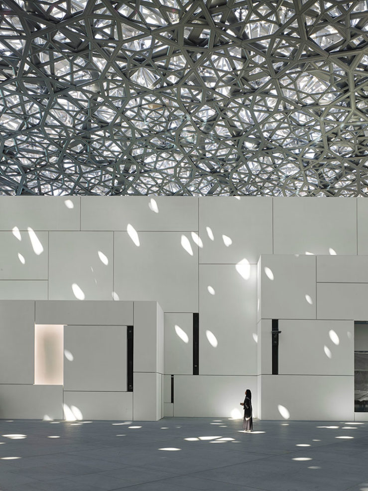 Louvre Abu Dhabi’s giant dome creates a ‘rain of light’