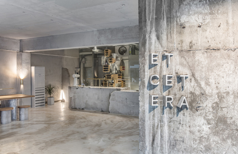 A brutalist coffee shop has sprung up in Seoul - The Spaces