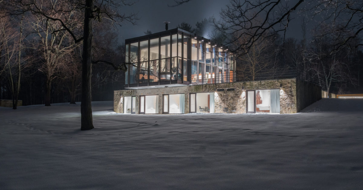 Tour Philip Johnson’s modernist masterpiece The Wiley House - The Spaces