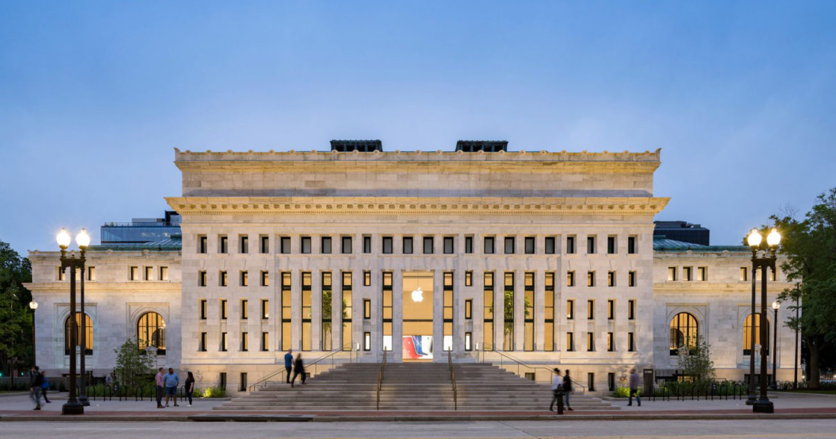 Washington DC’s first public library is now an Apple store - The Spaces